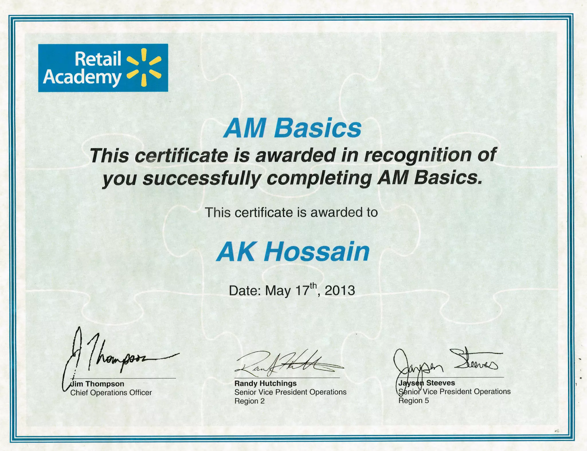 Management (ASM) Certificate | PPT