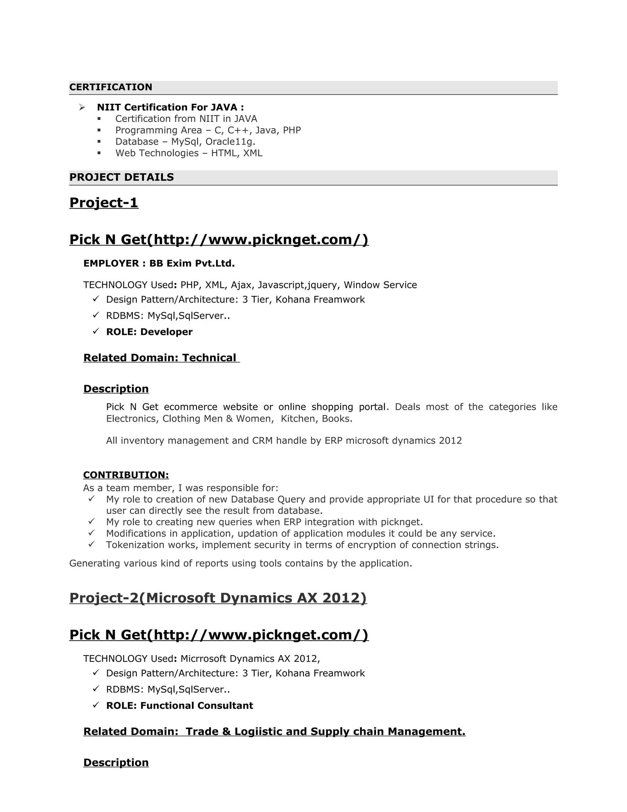 Resume | PDF