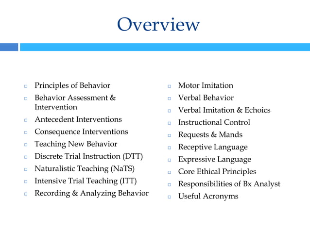 RBT Power Point | PPTX