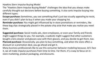 CONSUMER BEHAVIOUR WHAT IS CONSUMER AND BEHA | PPT