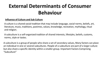 CONSUMER BEHAVIOUR WHAT IS CONSUMER AND BEHA | PPT