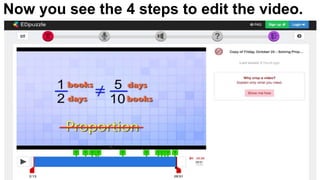 Teacher handout for Edpuzzle | PPT