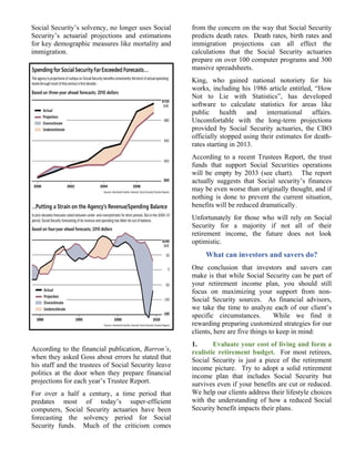 Social-Security Part of Your Retirement | PDF | Government Support and ...