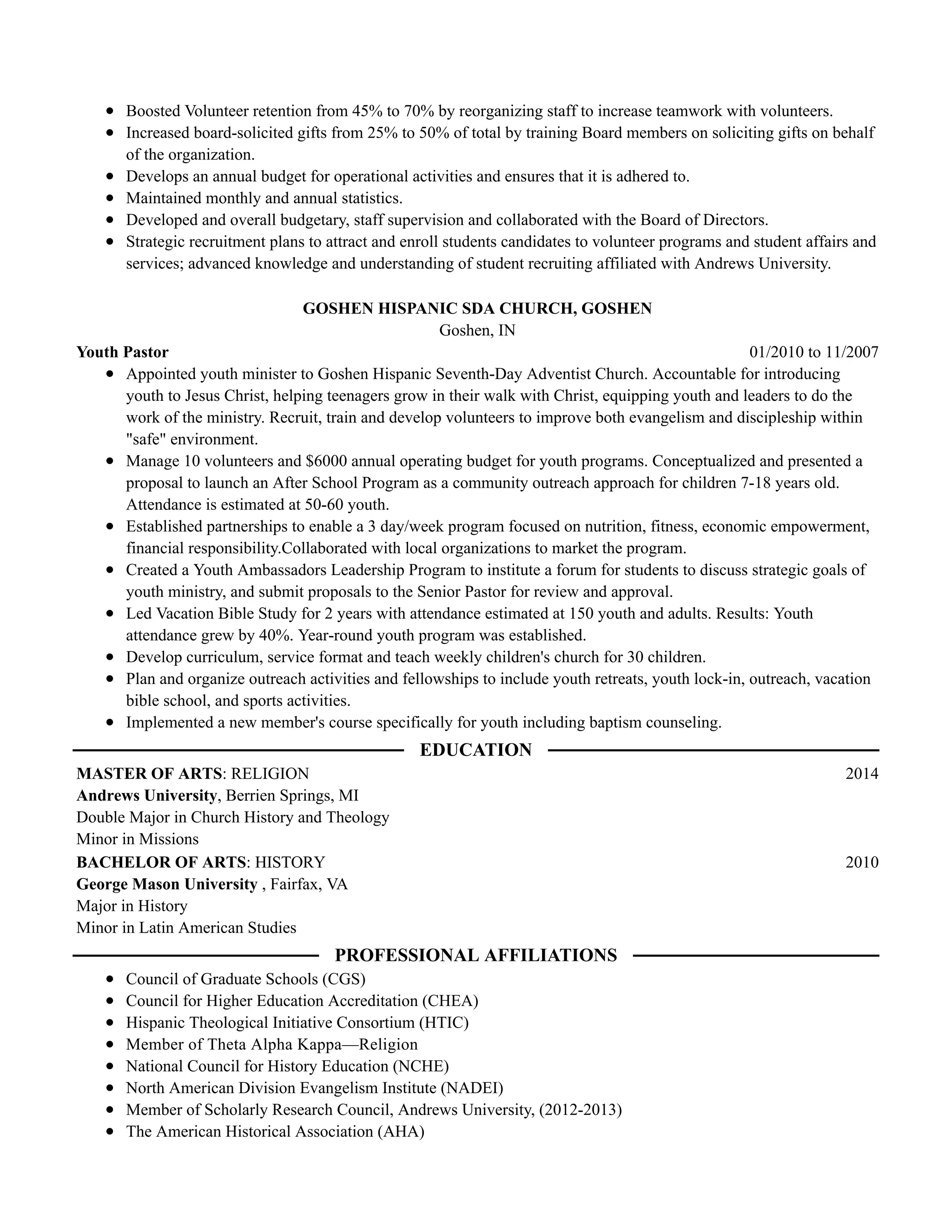 CARMEN MENDOZA Resume 1(7) | PDF
