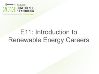 RenewableUK_D3_E11 | PPT