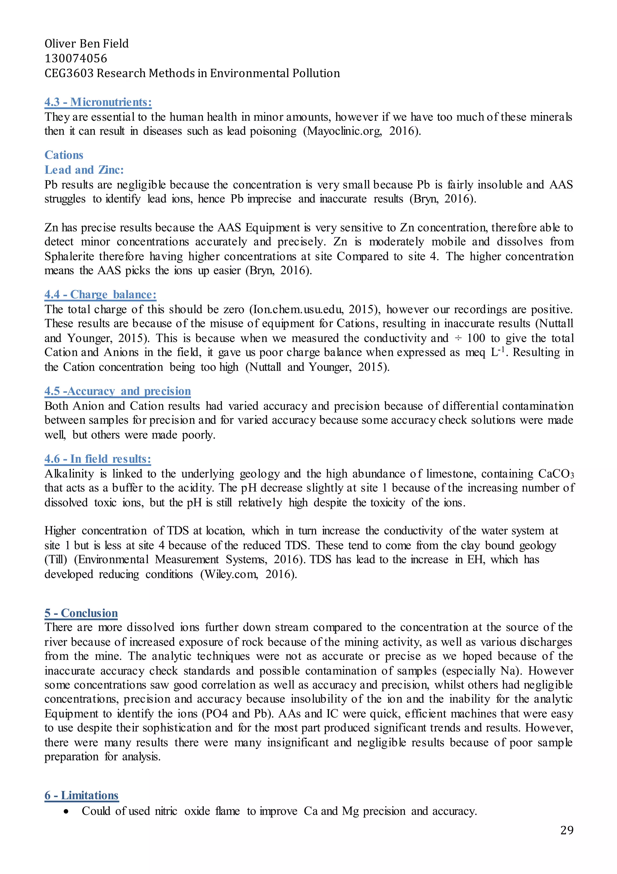 Report - Nenthead | PDF