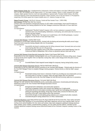 Simon Property Group | PDF