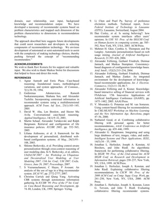 Recommender-technology-ReColl08 | PDF