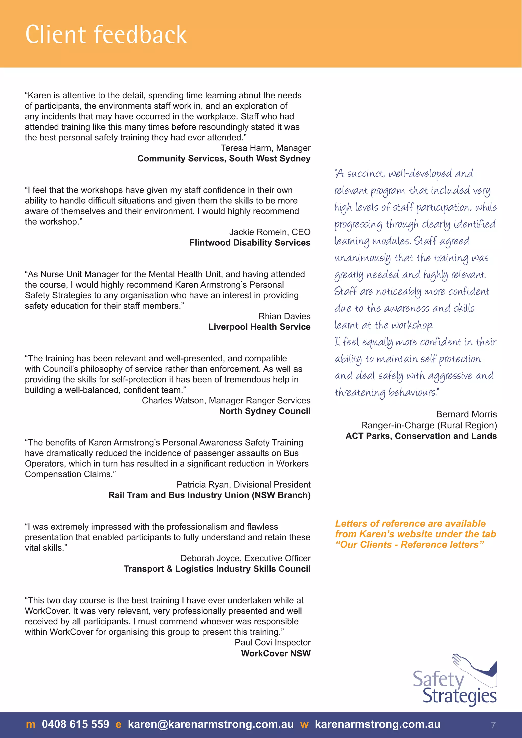 Safety Strategies Overview | PDF