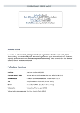 julio | DOC | Technology & Computing