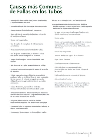 TENARIS - Manual de uso de Casing y Tubing | PDF