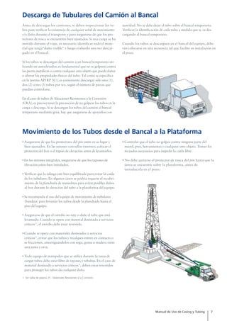 TENARIS - Manual de uso de Casing y Tubing | PDF