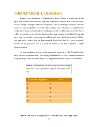 Maths Exploration | PDF