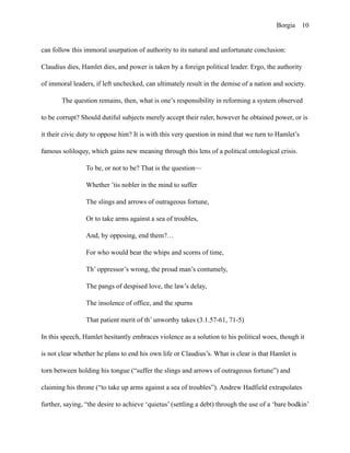 Hegemony of the Common Good in Hamlet | PDF