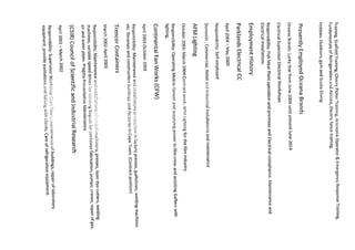Gary Nicholls CV & Certificates November 2014 | PPT