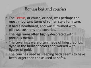 ROMAN INTERIORS | PPTX