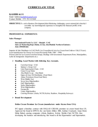 Kashir CV | PDF
