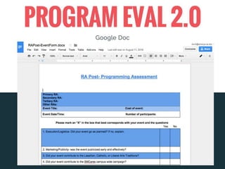 Program Eval 3.0 | PPT