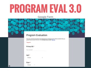 Program Eval 3.0 | PPT