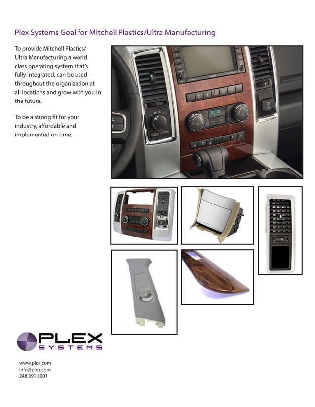 Plex Sales Handout - Mitchell Plastics v5_final | PDF