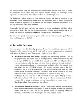 Internship report 2 | PDF