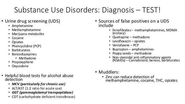 Substance Use Disorders