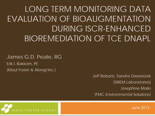 Long Term Monitoring Data 2013 | PDF