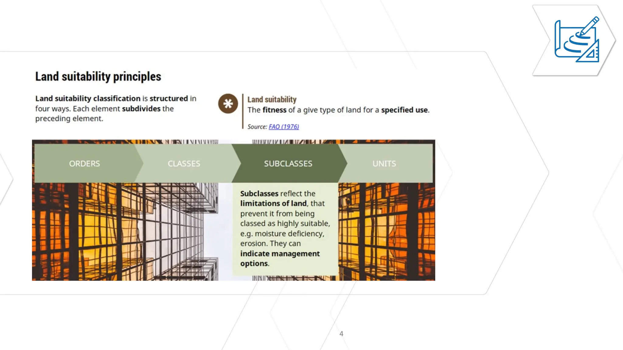 The Land suitability mapping classification | PPT