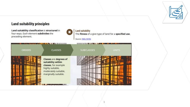 The Land suitability mapping classification | PPT
