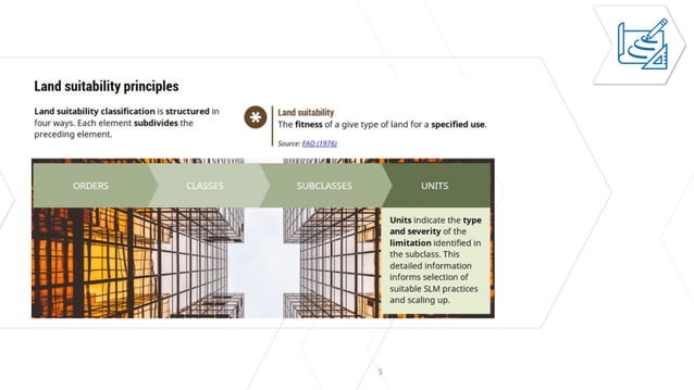 The Land suitability mapping classification | PPT