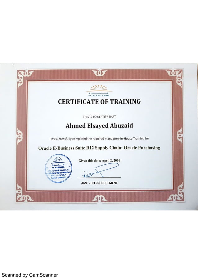 Oracle Certificate 1 Pdf