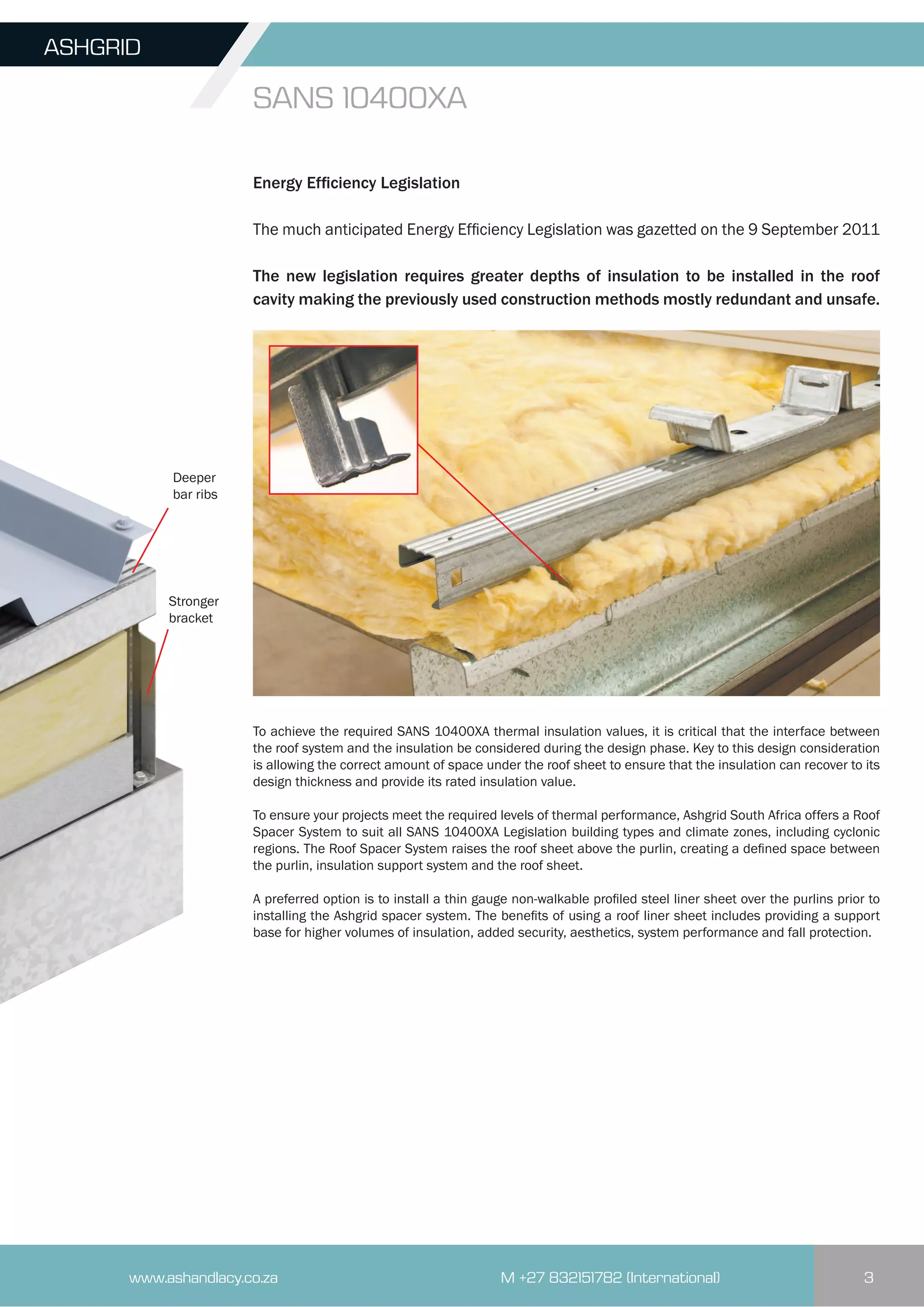 Ash and Lacy SA Spacer Support System 12pp Email Version | PDF