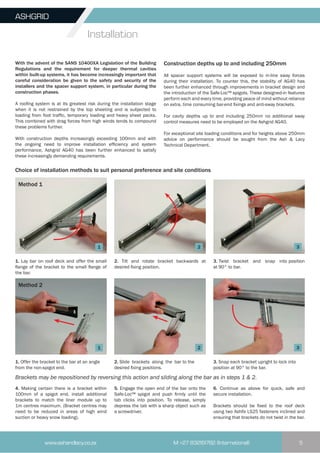Ash and Lacy SA Spacer Support System 12pp Email Version | PDF