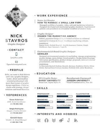 20160512_Nick Stavros_Resume | PDF