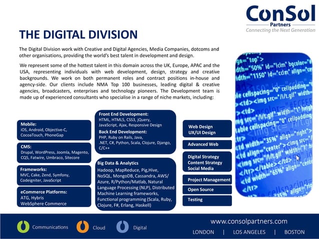 ConSol Partners Overview doc PPT | PPT | Free Download