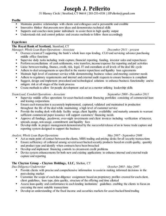 Joseph J Pellerito Resume_2014 | DOCX