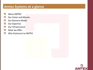 Amtex_Software_Testing_Presentation pdf | PDF