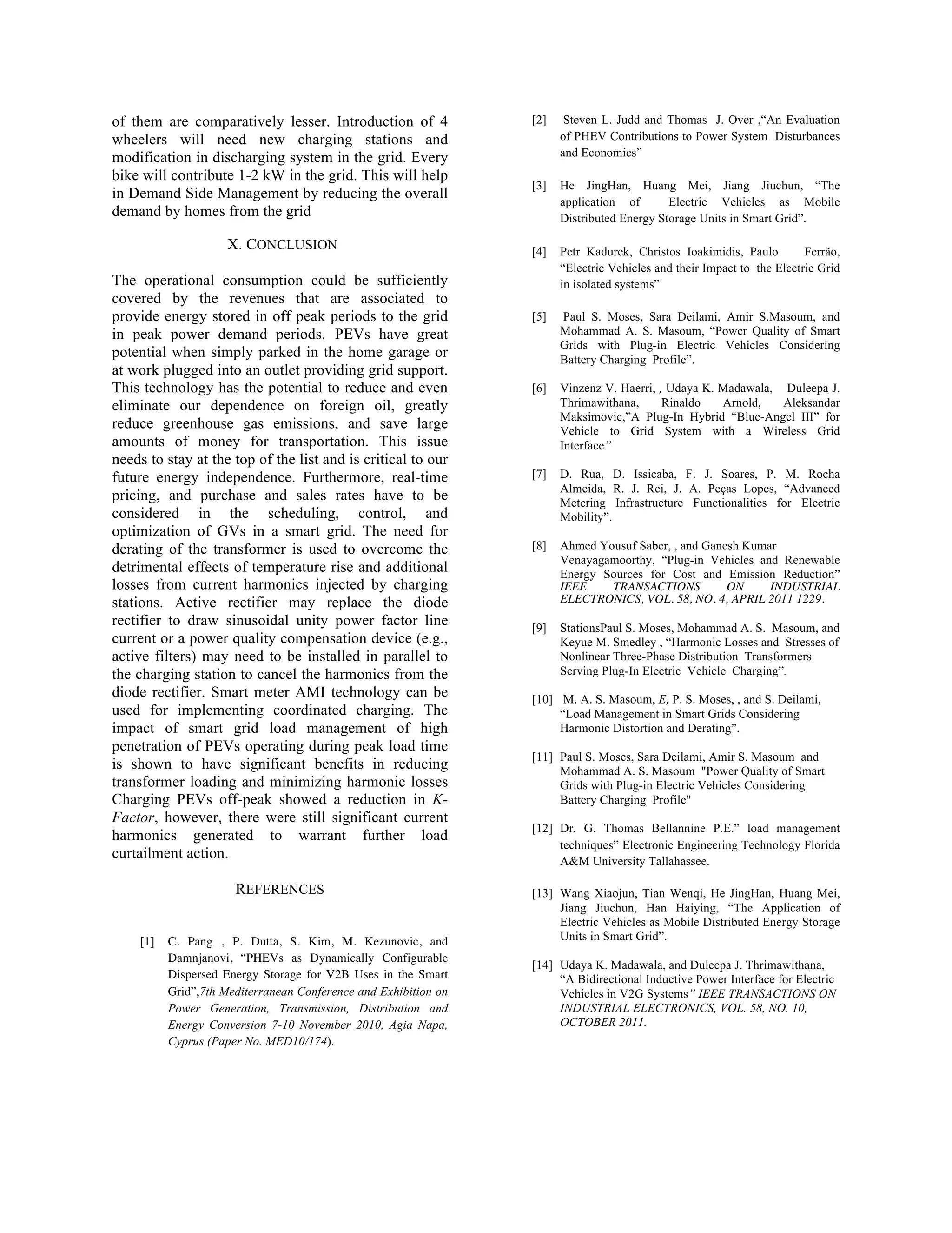 APPLICATION OF PHEVs FOR SMART GRID IN INDIAN POWER SECTOR1 | PDF