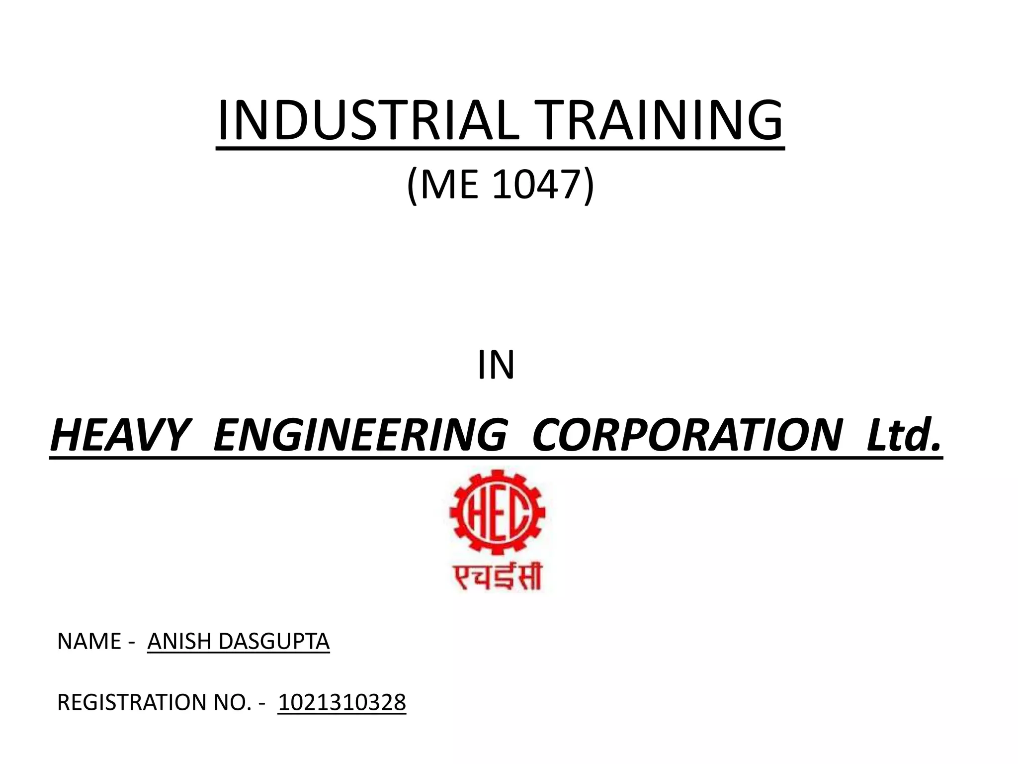 Heavy Engineering Corporation (HEC) | PPTX