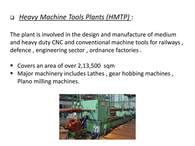 Heavy Engineering Corporation (HEC) | PPTX | Manufacturing Industry | Industries