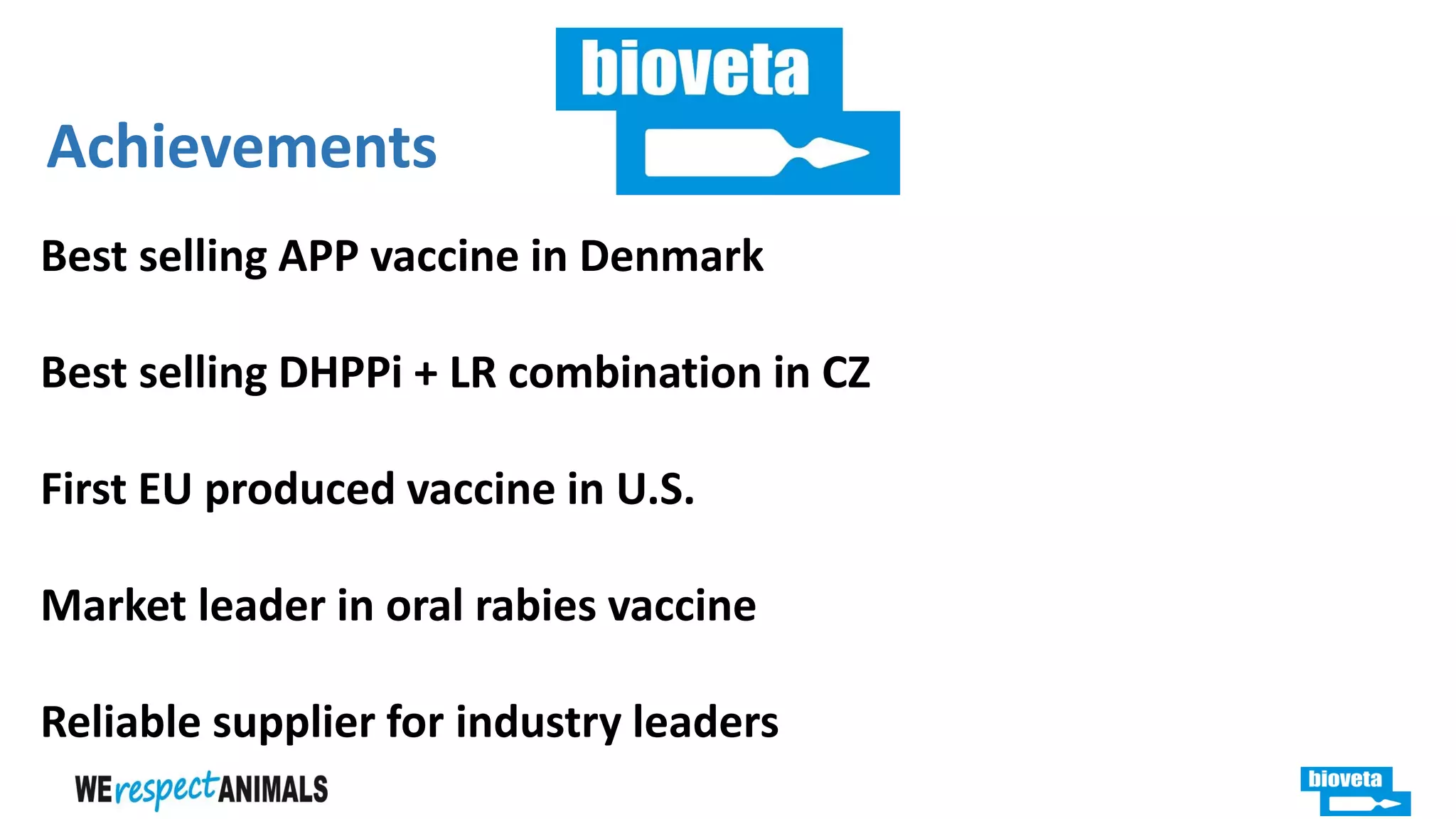Bioveta - company presentation | PPT