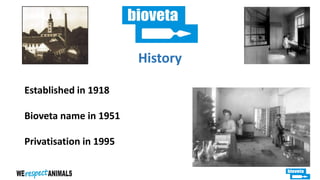 Bioveta - company presentation | PPT
