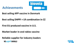 Bioveta - company presentation | PPT
