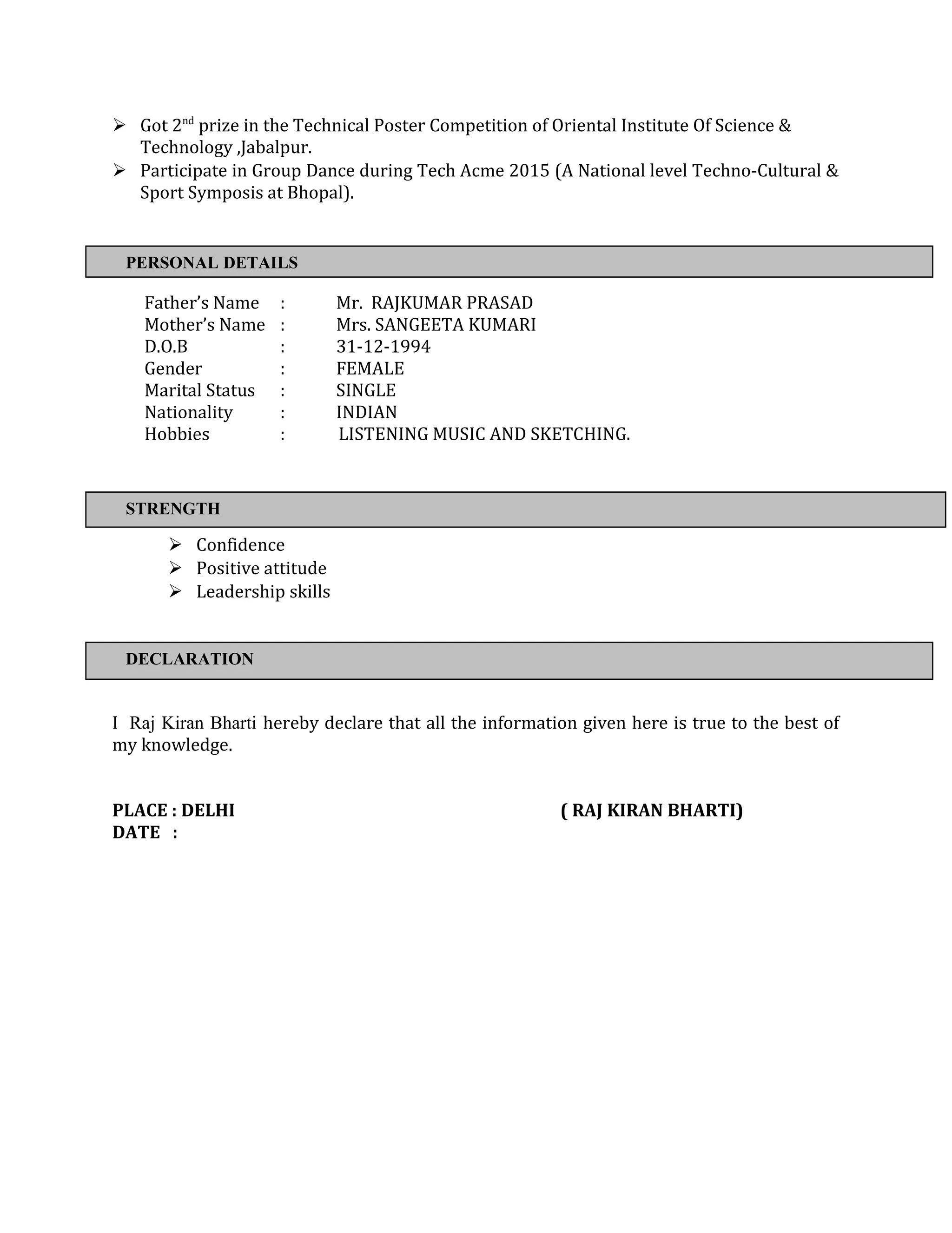 RAJ KIRAN BHARTI_BE_CSE_2016 | DOC