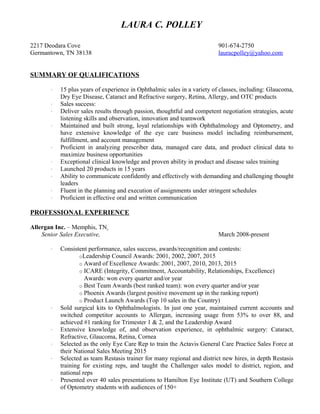 laurapolley resume aug 2016 | DOC