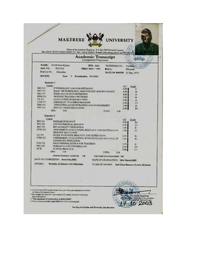 Under Graduate Document | PDF