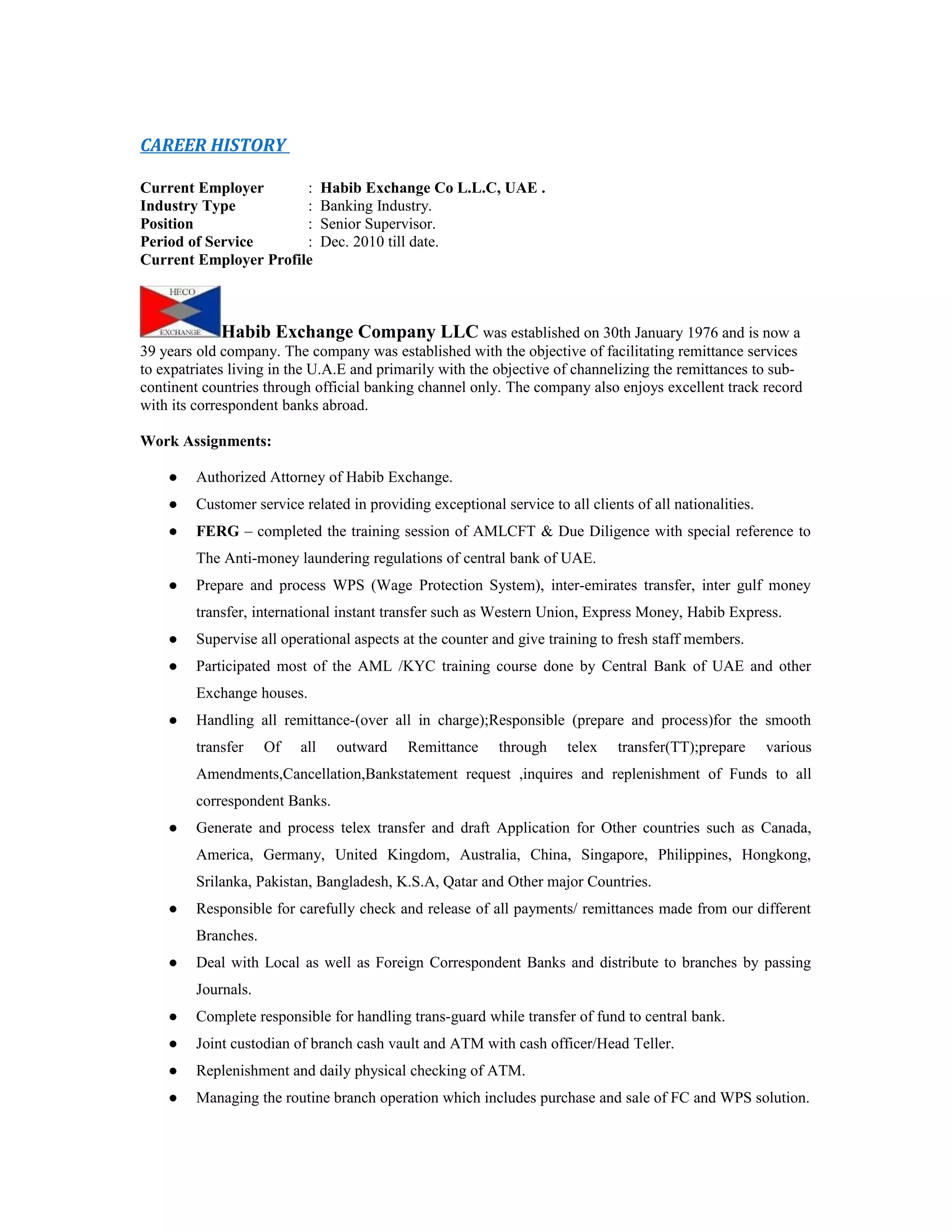 ABDUL BASIT CV | DOC