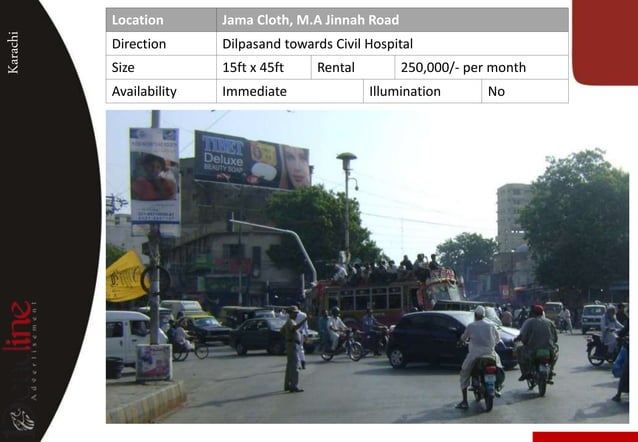 OOH Media Advertising Proposal - Deadline Advertisement | PPTX