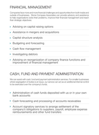 Stone Compass Associates Brochure | PDF