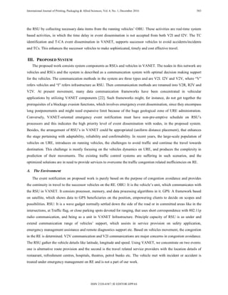 03-Event Notification in VANET with Traffic Congestion Detection and Congestion Avoidance | PDF